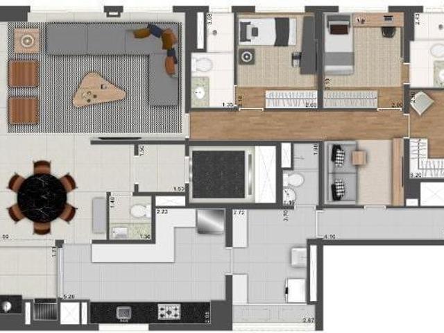 VISTTA ALTO DA LAPA 218m² R$ 3.520.000,00