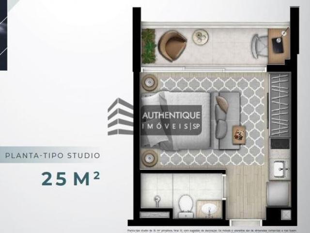 VITRALI MOEMA Apartamento Studio em Moema na Quadra do Metrô à Venda