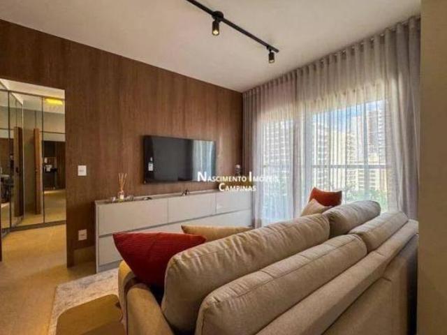 Viva no Cambuí: apartamento de alto padrão mobiliado com 2 suítes, lazer completo e rooftop com vist
