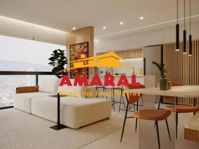 Viva o essencial com estilo Apartamento de 1 dormitório no Centro de Suzano