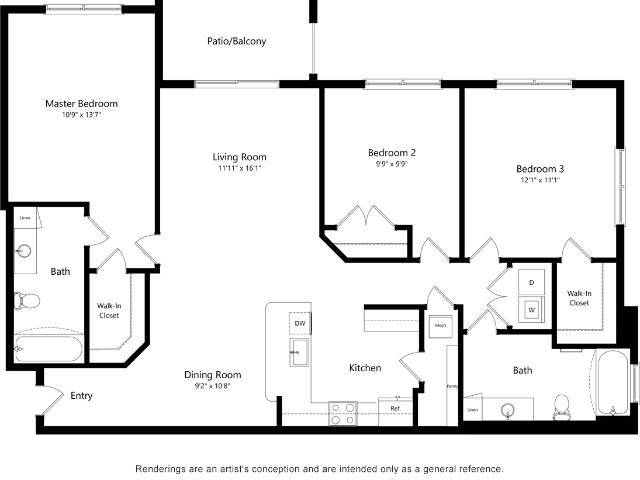 VIVA Luxury Apartments 3 Bedroom Apartment for Rent at 3700 Pacific Point Pl, Ft Lauderdale, FL 33309