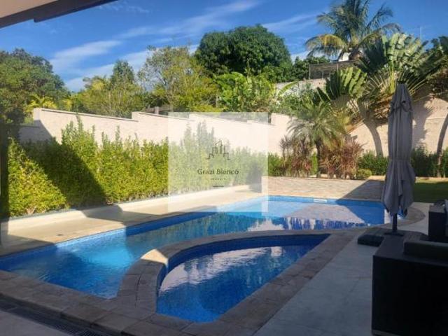 Você se imagina morando em um paraíso? Então veja essa belíssima casa no Condomínio Fazenda Imperial