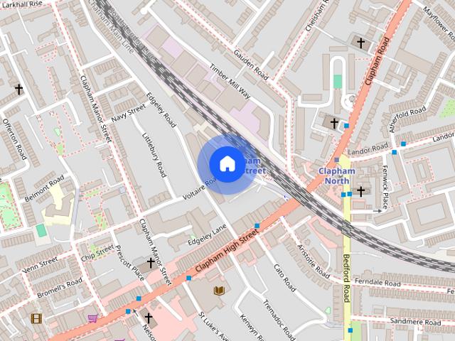 Voltaire Road, Clapham North, London, SW4