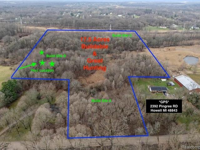 Vl Pingree Rd, Marion Township, MI 48843