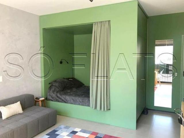 VN Novo Higienópolis, Studio disponível para venda com 35m² e 1 dormitório