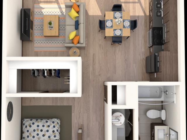 VV&M Apartments Studio Apartment for Rent at 5225 Verde Valley Ln, Dallas, TX 75254