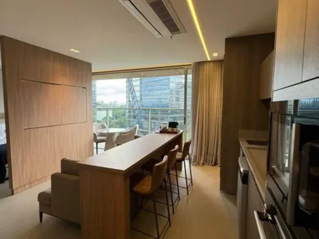 W Residence Vila Olímpia: Studio de alto padrão 53m², lindamente mobiliado pronto para morar!