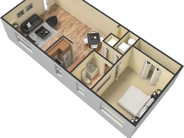 Walther Apartments 1 Bedroom Apartment for Rent at 6609 Walther Ave, Baltimore, MD 21206 North Harford Road