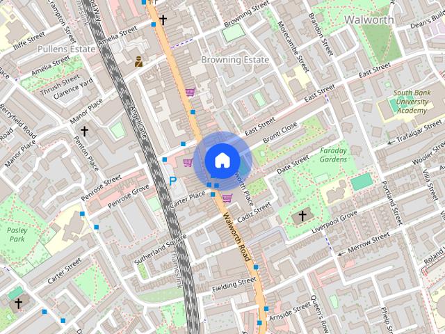 Walworth Road, Elephant and Castle, London, SE17