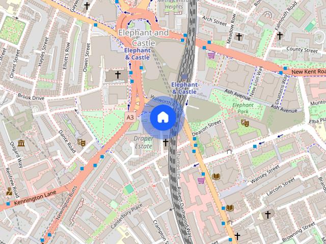 Walworth Road, Elephant and Castle, London, SE1