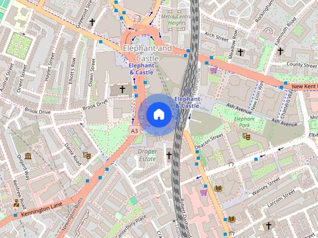 Walworth Road, Elephant and Castle, London, SE1