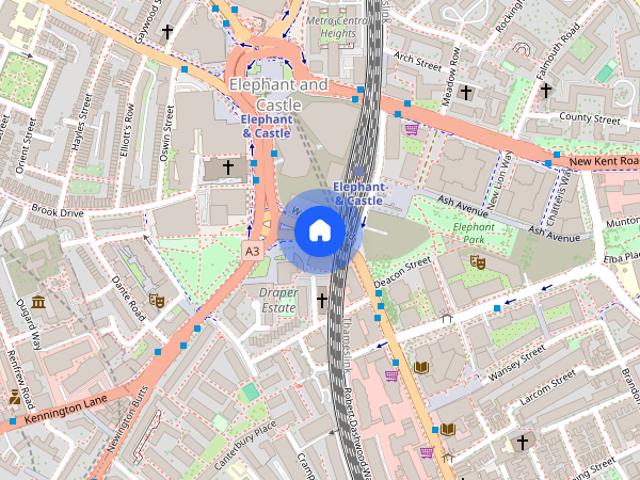 Walworth Road, London, SE1, Elephant and Castle, London, SE1