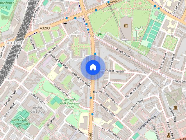 Walcot Square, Kennington, SE11