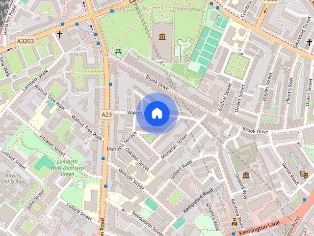 Walcot Square, Lambeth, London, SE11