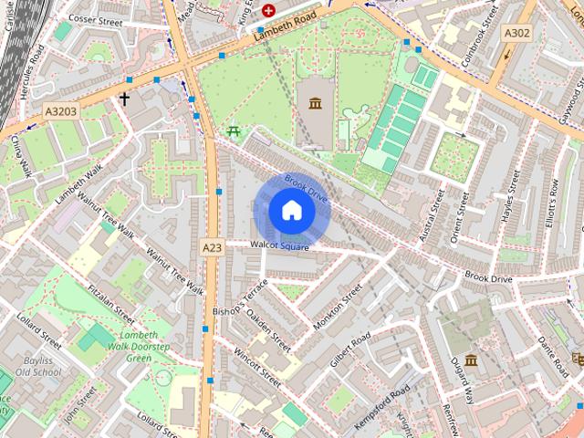Walcot Square, London, SE11