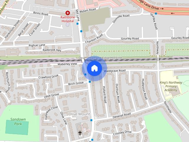 Waldgrave Road, Wavertree, Liverpool, Merseyside, L15