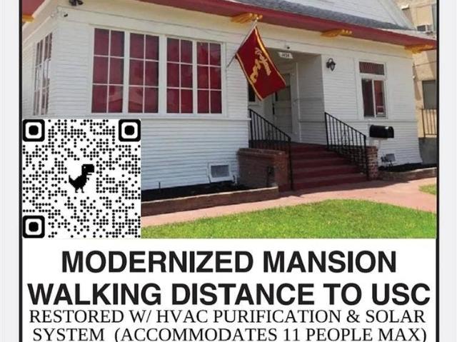 WALKING DISTANCE TO USC CAMPUS