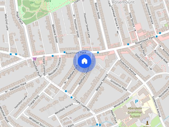 Wallfield Crescent, Top Floor right, AB25