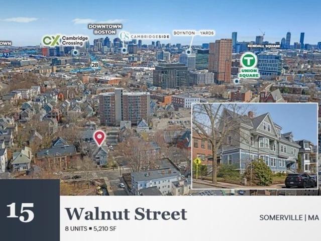 Walnut St, Somerville, Home For Sale