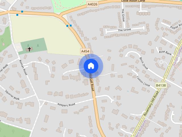 Walsall Road, Little Aston, Sutton Coldfield, B74