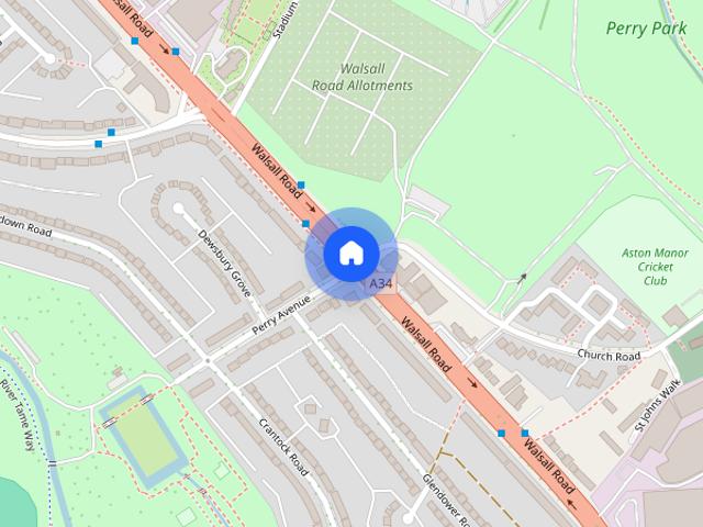 Walsall Road, Perry Barr, Birmingham, B42