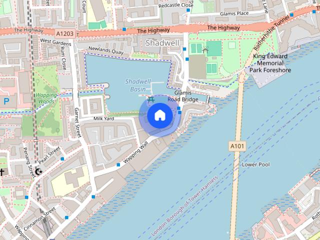 Wapping Wall, Wapping