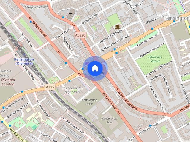 Warwick Gardens, Holland Park, W14