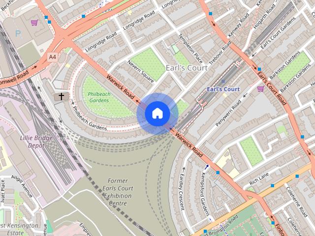 Warwick Road, Earls Court, London, SW5