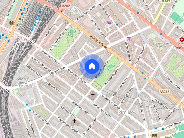 Warwick Square, Pimlico, London, SW1V