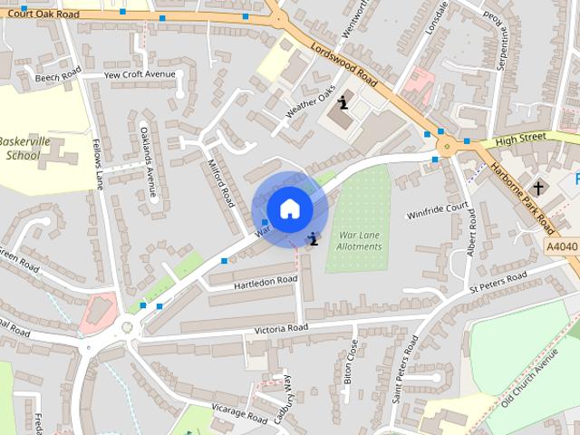 War Lane, Harborne, Birmingham, B17 9RR