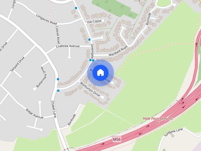 Warburton Close, Hale Barns, Altrincham, Greater Manchester, WA15