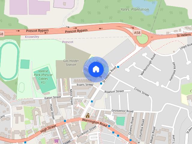 Ward Street, Prescot
