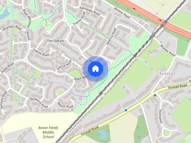 Warmstry Road, Bromsgrove, Worcestershire, B60