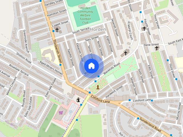 Warren Street, Horden, Peterlee, SR8