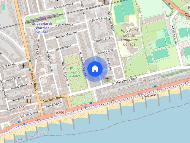 Warrior Square, St Leonards, TN37 6BS