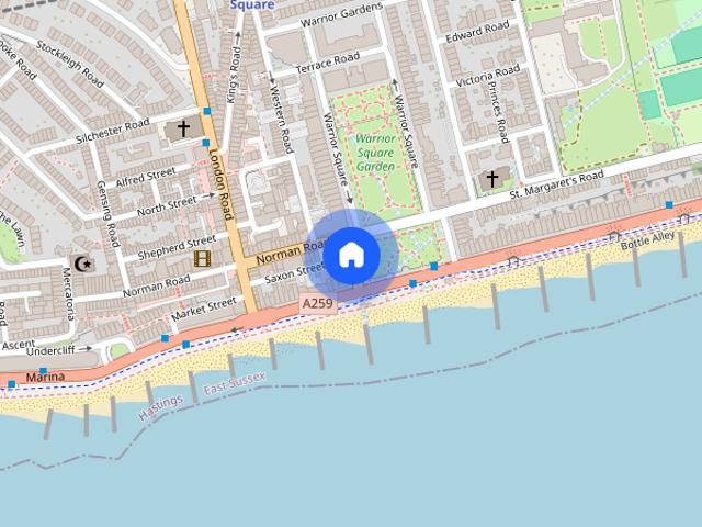 Warrior Square, St. Leonards On Sea, TN37