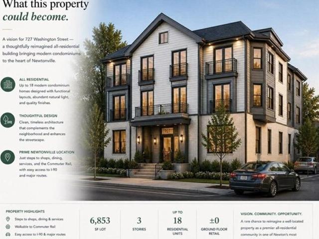 Washington St, Newton, Plot For Sale