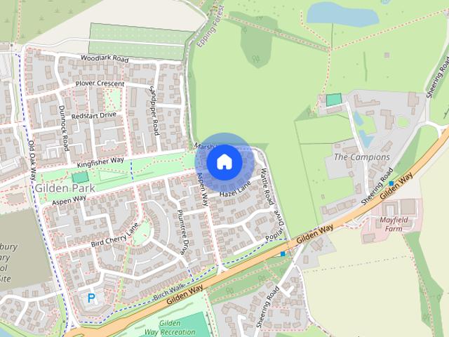 Wattle Road, Gilden Park, Old Harlow