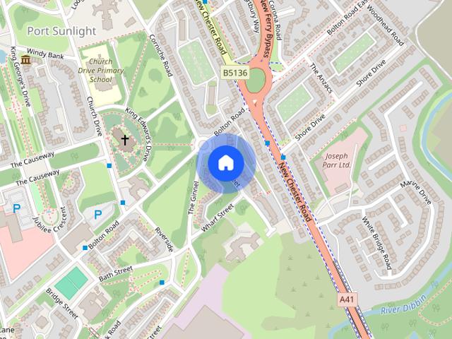 Water St, Port Sunlight, CH62