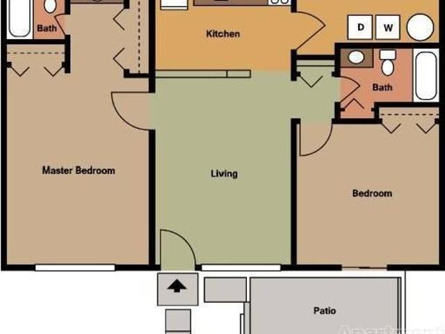 Waterbury Estates 1 Bedroom Apartment for Rent at 110 Waterbury Ct, Westland, MI 48186 Westland