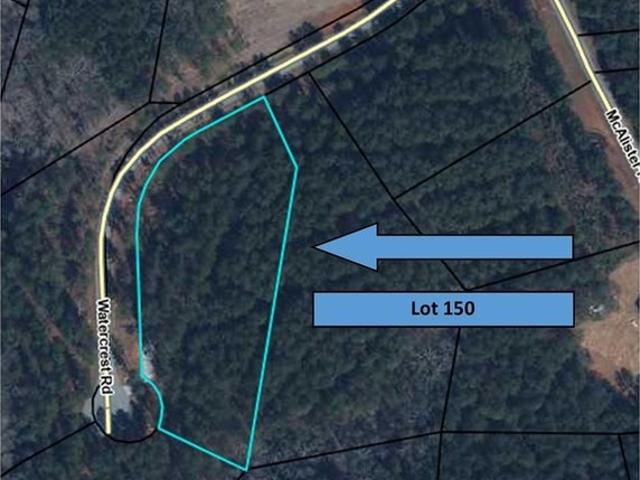 Watercrest Rd Lot 150, West Union, SC 29696