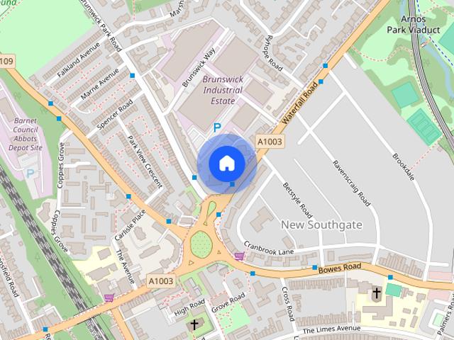 Waterfall Road, Arnos Grove, London