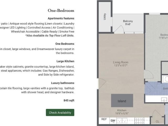 Waterford Parc, LLC 1 Bedroom Apartment for Rent at 22 Miner Ln, Waterford, CT 06385