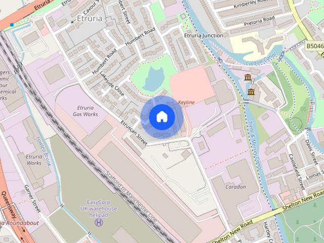 Waterlily Close, Stoke on Trent, Staffordshire, ST1