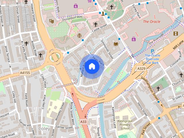 Waterside Gardens, Reading, RG1