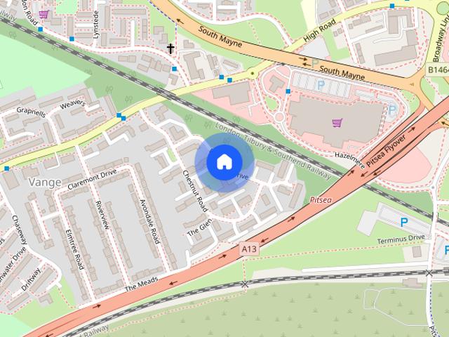 Waterville Drive, Vange