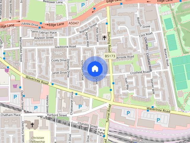 Waterworth Drive, Edge Hill, Liverpool, L7