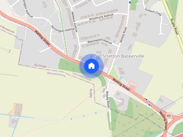 Watling Street, Hinckley
