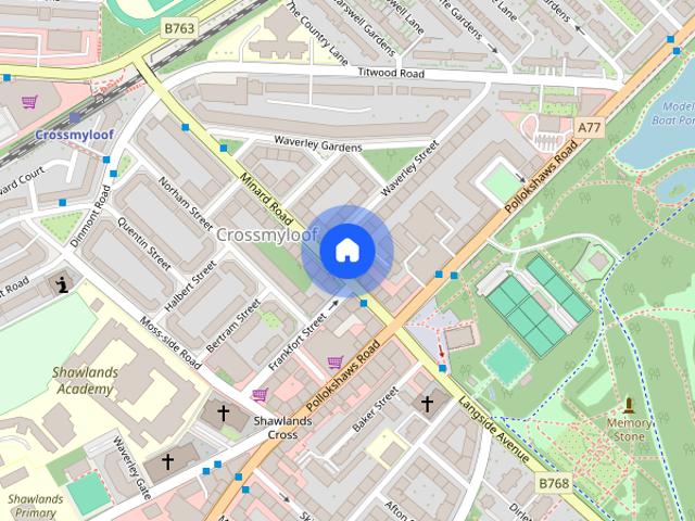 Waverley Street, Flat 2 2, Shawlands, Glasgow, G41 2DZ