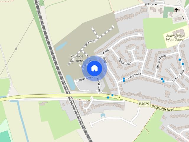 Wem Drive, Bulkington, Bedworth, Warwickshire, CV12